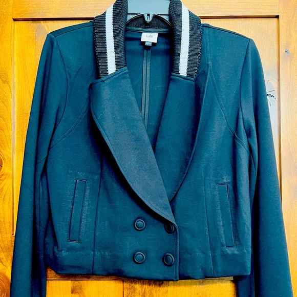 CAbi | Jackets & Coats | Cabi Black Tie Jacket | Poshmark